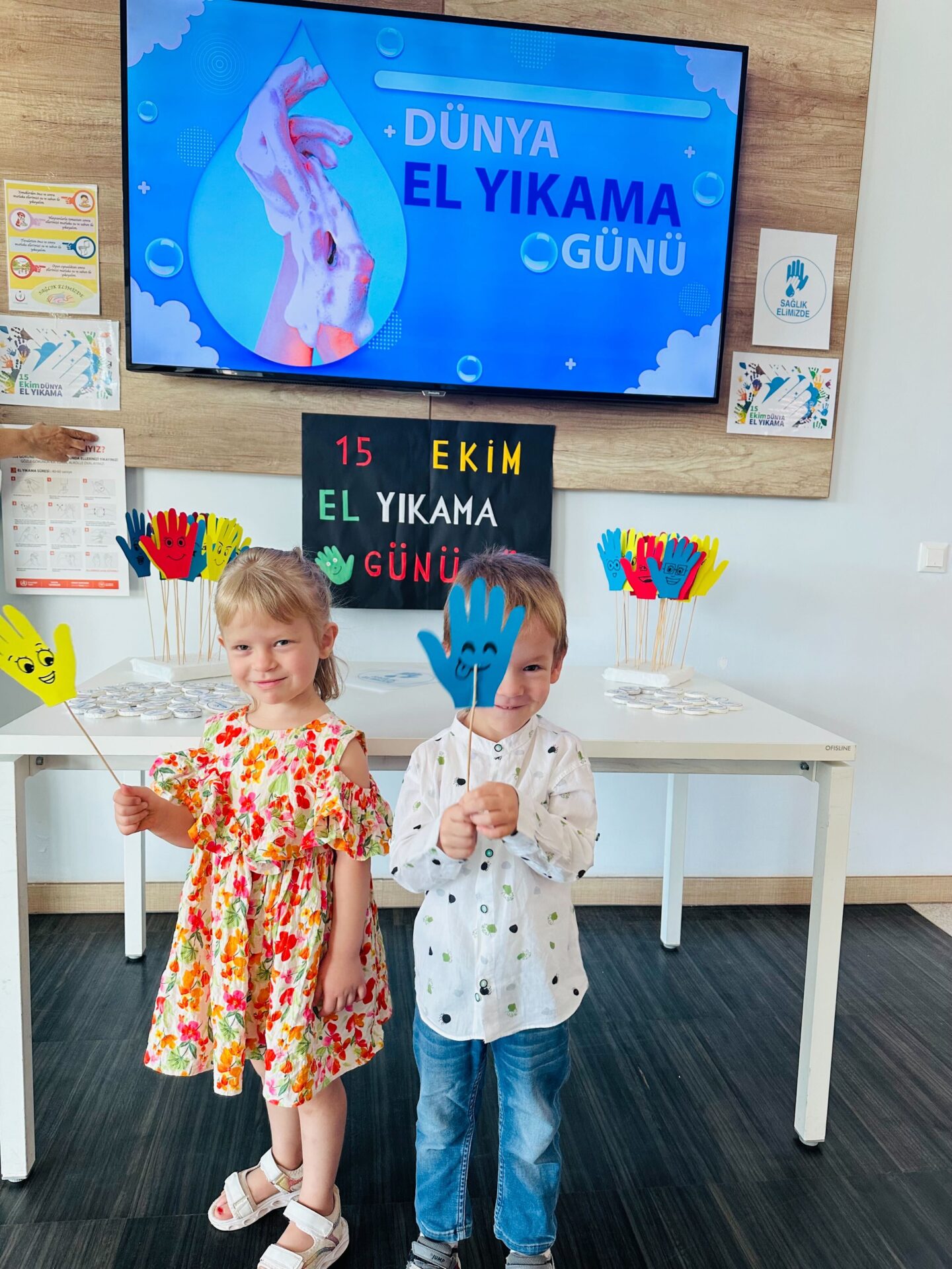 15 EKİM DÜNYA EL YIKAMA GÜNÜ FARKINDALIK ETKİNLİĞİ - Medikum Hastanesi